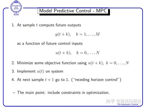 【模型预测控制mpc】使用二次规划来模拟多输入多输出mimo系统的模型预测控制（matlab代码实现） 知乎