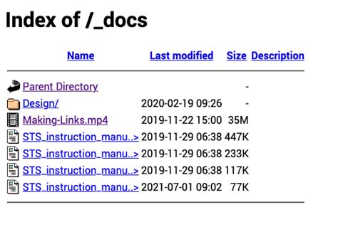 Set The Column Width Of Apache Directory Index Pages