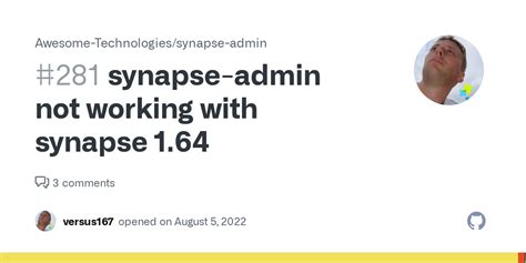 Synapse Admin Not Working With Synapse 164 · Issue 281 · Awesome
