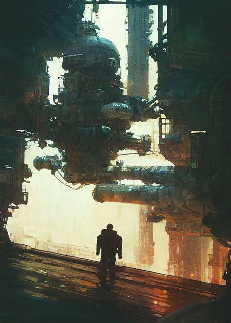 'Station 1' Poster, picture, metal print, paint by AndrejZT | Displate