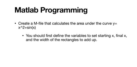 solved matlab programmingcreate a m file that calculates the
