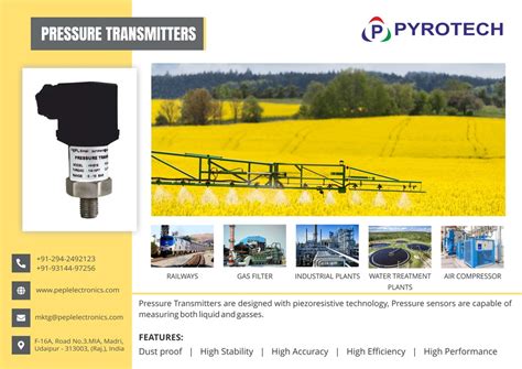 Pyrotech Electronics Pvt Ltd On Linkedin Pressure Transmitters