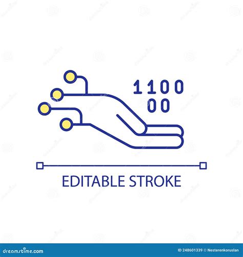 Programming Support Rgb Color Icon Stock Vector Illustration Of Line Build 248601339