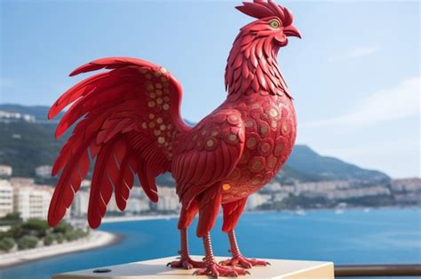 Premium Ai Image National Bird Of Monaco