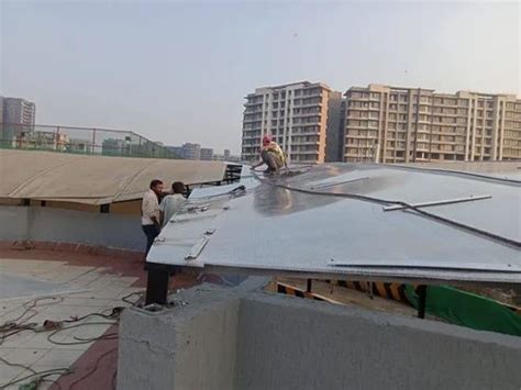 Polycarbonate Sheet Installation Service At 300 Square Meter In Vasai ID 2852529103597