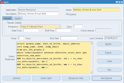 Oracle Fusion Cloud Oracle Alert Basics