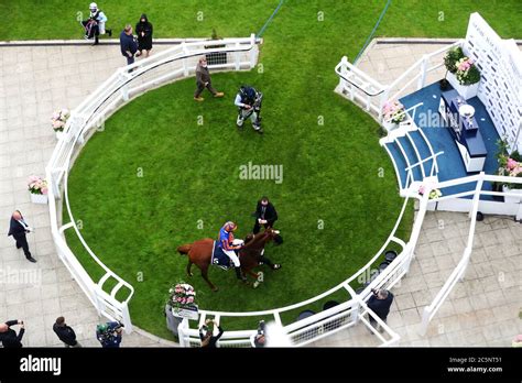 Love And Ryan Moore In The Winners Enclosure After Victory In The Investec Oaks At Epsom