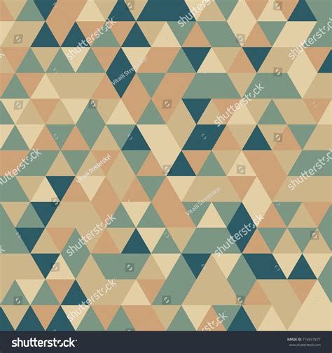 Background Geometric Shapes Colorful Mosaic Pattern Stock Vector