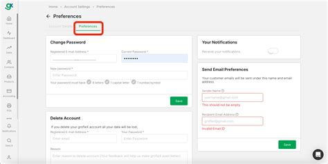Tutorial How To Set Senders Name Reply Email GrofleX