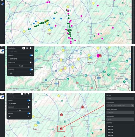 The Electronic Warfare Map Ewm In Ics Monitoring Sdrn Control Is A Real Time Spectrum