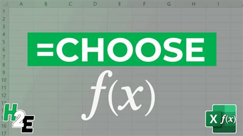 How To Use The CHOOSE Function In Excel A Comprehensive Guide HowtoExcel Net