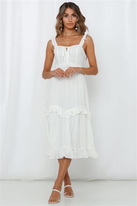 Traditional Values Midi Dress White Midi Dress White Dress Dress