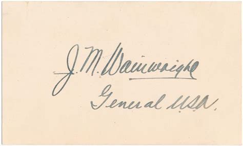 Lot Jonathan M Wainwright