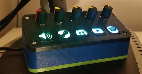 Deej Volume Control Case By Erispe Download Free Stl Model