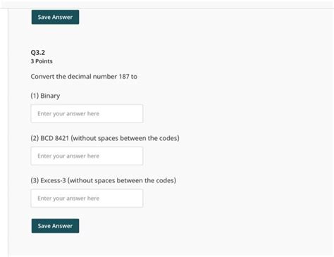 Solved 4 Points Read About Ascii Standard And Answer The