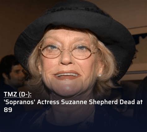 Suzanne Shepherd Actress From Goodfellas And The Sopranos Passes Away