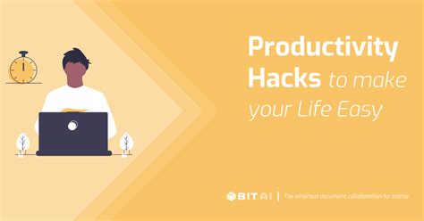 10 best productivity hacks to lead a better life