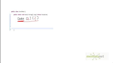 Sel 24 How To Read Excel File Using Apache Poi Youtube