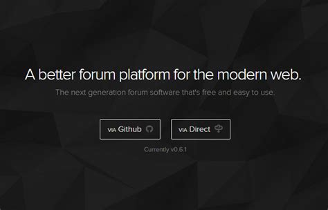 Nodebb Open Source Forum Platform For Modern Web Web Resources Webappers