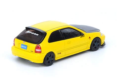 Honda Civic Type R Ek9 Yellow Tuned By Spoon Sports Modelmatic