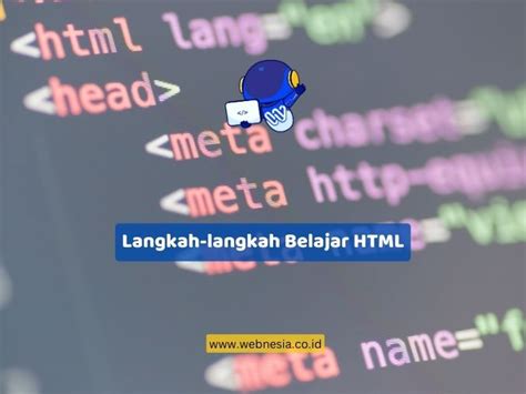 Langkah Langkah Belajar Html Untuk Pemula