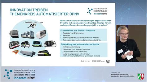 Projektpräsentation Innocam Nrw Youtube