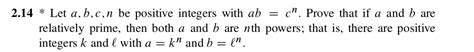 Solved Let A B C N Be Positive Integers With Ab Chegg