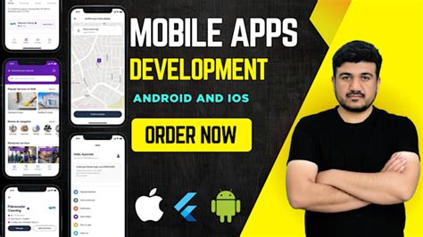 Design Modern Flutter App Ui Ux And Develop Android Ios Frontend By