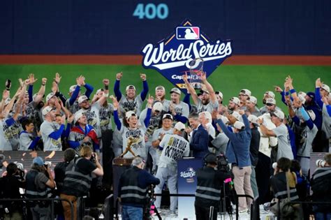 Bangkok Post Dodgers Clinch Back To Back World Series As Blue Jays