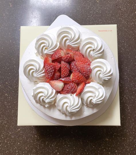 미사 케이크 주문 예약 한스 딸기 생크림 케이크 후기 네이버 블로그