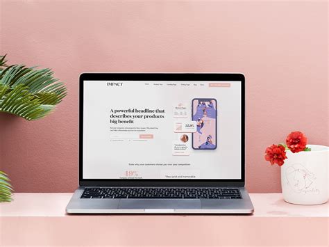 SaaS Website Template Design BrandStrong Marketing Simplified