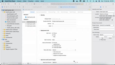 Install Parse Sdk On Your Ios Swift Project Back4app Backend