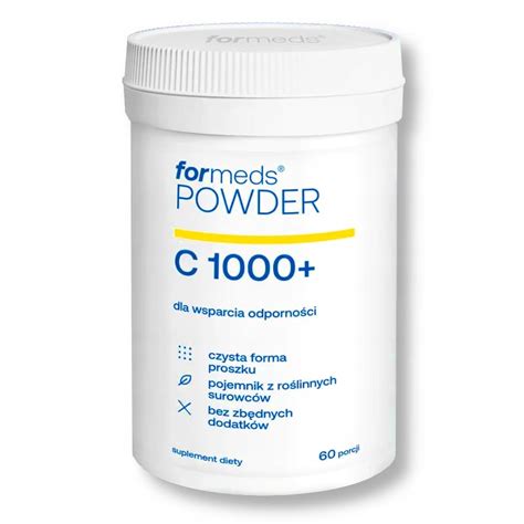 Formeds F Vit Witamina C 1000 Plus 60 Porcji Na Odporność Zęby Kości