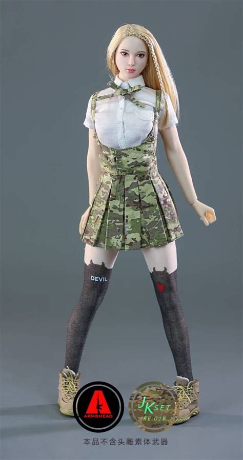 Armshead 1 6 Jk Girl 武装set Mc Ver Re 01b 検 Did Ss Damtoys Flagset