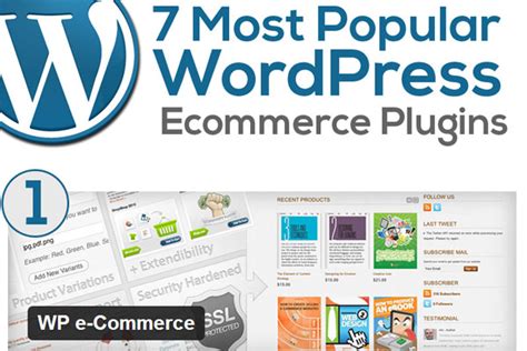 7 Best Wordpress Ecommerce Plugins