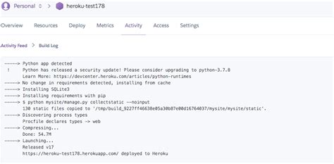 Deploying Python Django App Using Bitbucket Pipelines On Heroku By