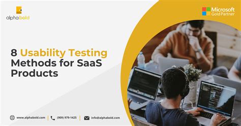 8 usability testing methods for saas products