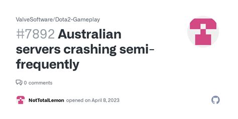 Australian Servers Crashing Semi Frequently · Issue 7892