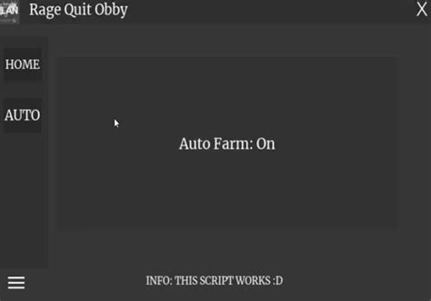 Rage Quit Obby Script Autofarm Roblox Scripter