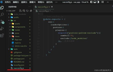 Vue 30 脚手架配置 Typescript Less的px转rem 反向代理 Axios Vuex Vue3