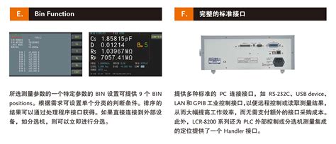 台湾固纬 Lcr 8205 高频lcr测试仪10hz~5mhz 博测科技，专注测试与测量解决方案