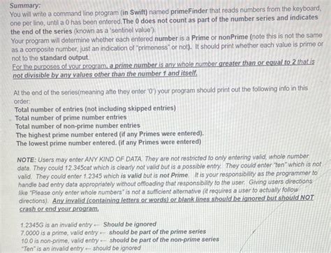 solved you will write a command line program in swift