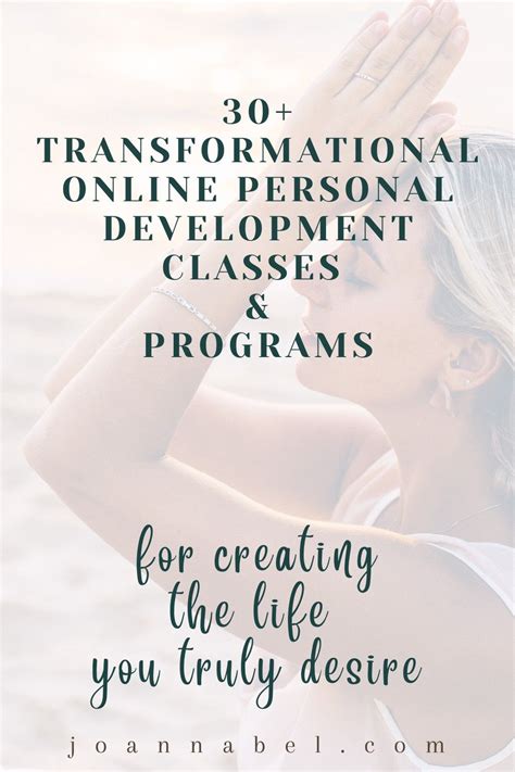 Transform Your Life With 30 Online Personal Development Classes