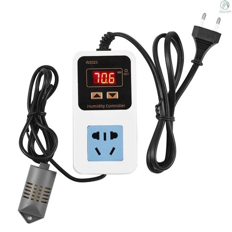 110 220v 10a 1500w Electronic Humidity Controller Intelligent Digital Display Humidity Control