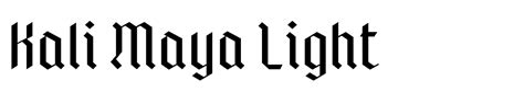 Kali Maya Light Font Webfont And Desktop Myfonts