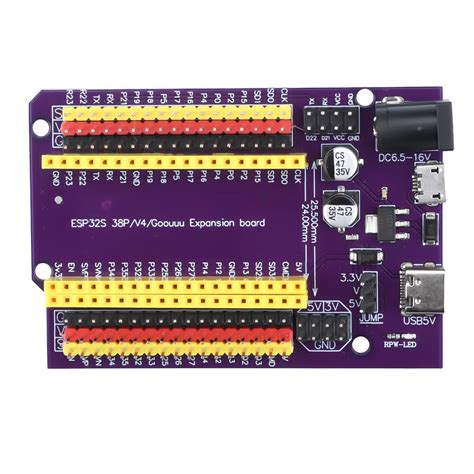 Esp32 Shield Expansion Board 38 Pin Zaitronics
