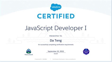 Da Teng On Linkedin Salesforce Salesforcecertified