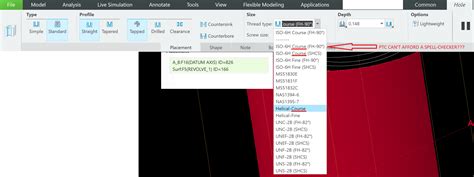 Creo Thread Type List Spelling Error Ptc Community Creo Thread Type List Spelling Error Ptc Community