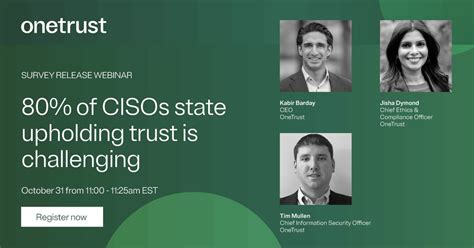 Stateoftrust Thestateoftrust Trustreport Onetrust Risk And Security Management