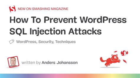 how to prevent wordpress sql injection attacks sirrona web design
